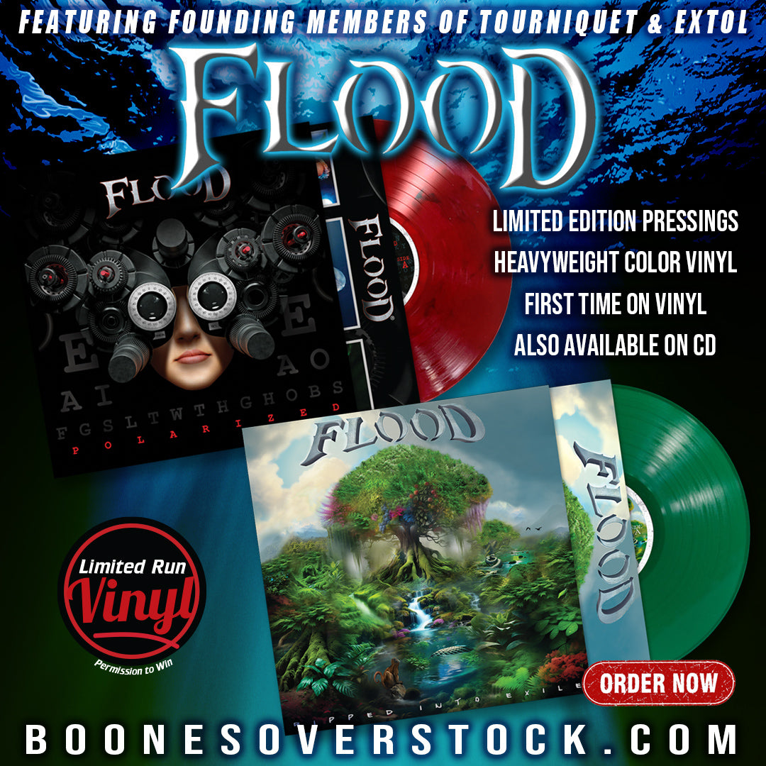 Flood Vinyl for Polarized & Ripped Into Exile (Co-founders of Tourniqu ...