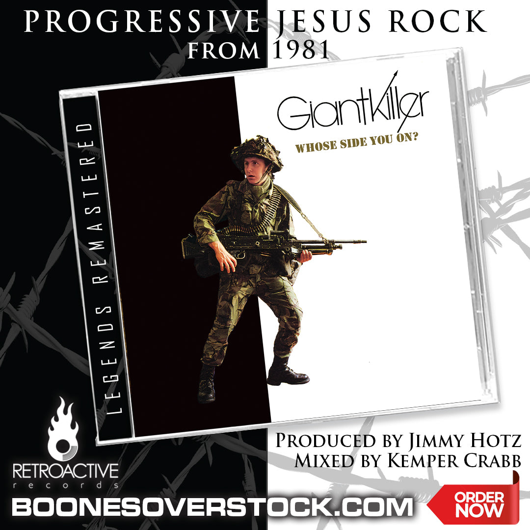 Giantkiller - Whose Side You On? CD Remaster & Prod by Jimmy Hotz/Mixe – Boone's Overstock