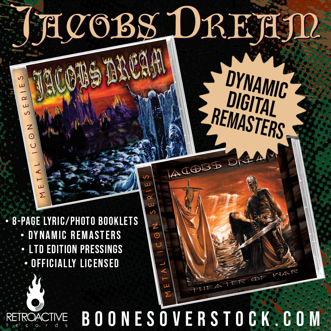 Jacobs Dream Deluxe CD Remasters - Self-Titled & Theater of War – Boone ...