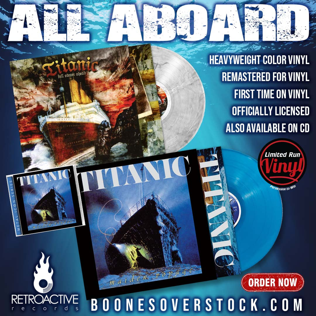 TITANIC CD & VINYL REISSUES (Epic Christian Metal w Stryper Drummer Ro ...