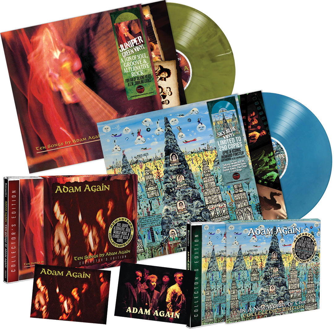 Adam Again - New World + Ten Songs 2-CD / 2-Vinyl Bundle (Limited to j ...