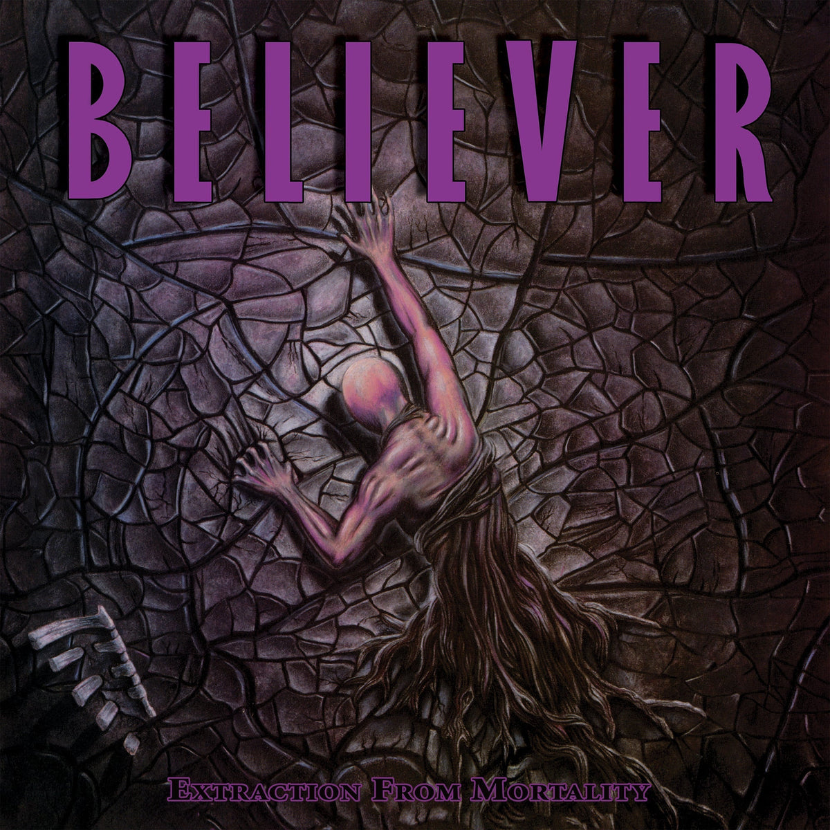 BELIEVER - EXTRACTION FROM MORTALITY (*NEW-TRANSPARENT PURPLE-SPLATTER ...