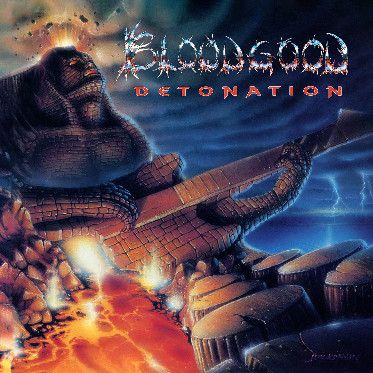 BLOODGOOD - DETONATION (*GOLD DISC CD, 2024, Retroactive Records) Rema ...