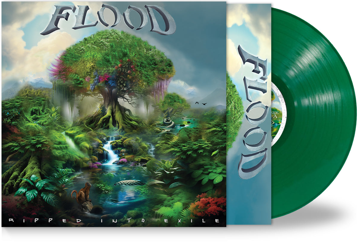 FLOOD - RIPPED INTO EXILE (*Machine Gun Green Vinyl, 2024, Bombworks ...