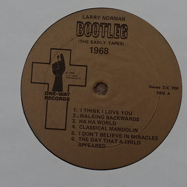 LARRY NORMAN - BOOTLEG (*Pre-owned "'Bootleg' Outlined in White w Gold ...