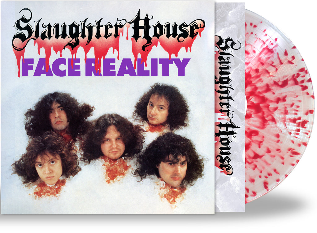 SLAUGHTER HOUSE - FACE REALITY (SPLATTER Vinyl) 2024 NLTM Classic 80's ...