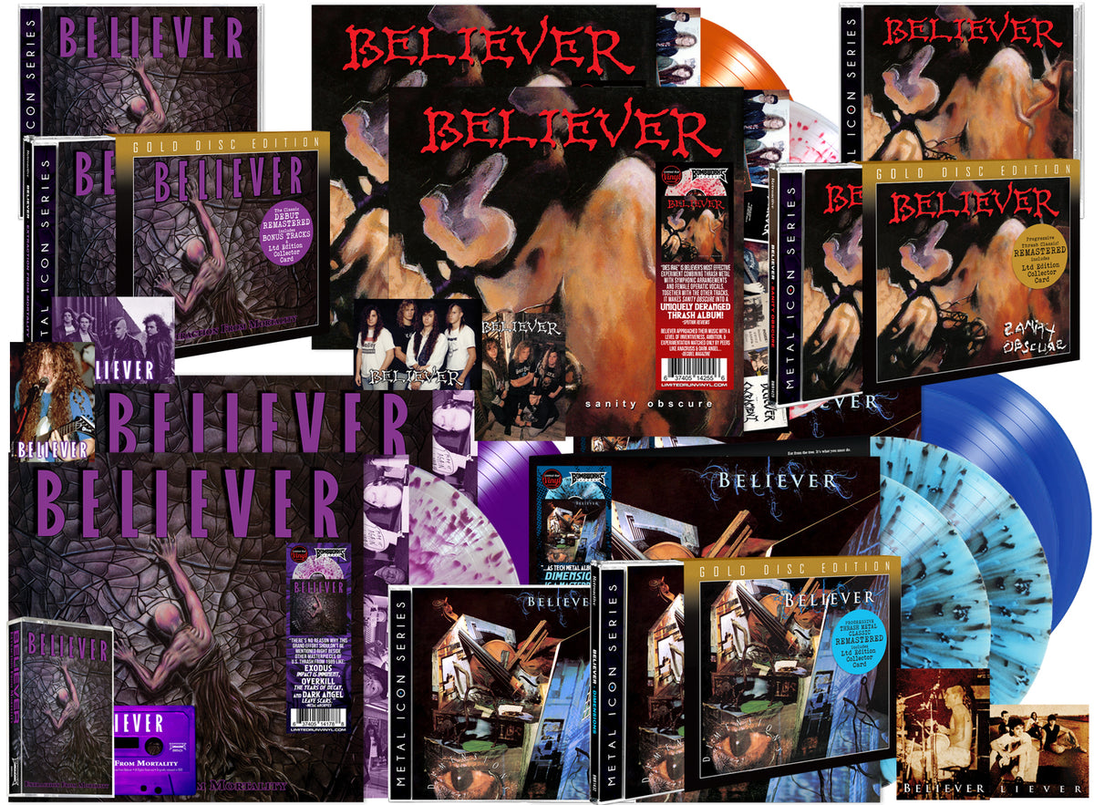 ULTIMATE 1st Three BELIEVER BUDGET BUNDLE: 6x CD + 6 Ltd Cards + 6x Vi ...