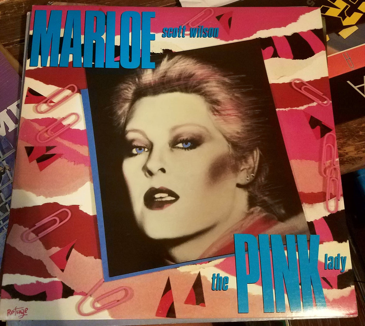 MARLOE SCOTT WILSON - THE PINK LADY (*Used-Vinyl, 1985, Refuge Records ...