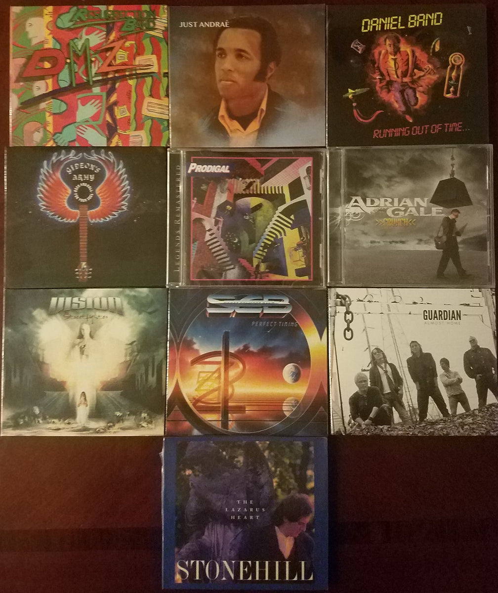 CHRISTIAN ROCK BUNDLE #1 / 10 CDs DANIEL BAND VISION STONEHILL ADRIANG ...