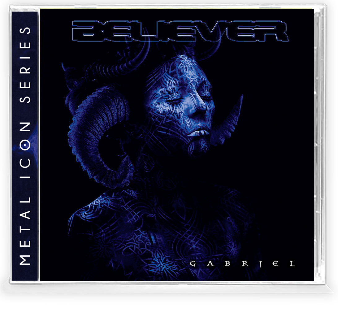 BELIEVER - GABRIEL (*CD, 2021) Evanescence/Living Sacrifice *Cracked C ...