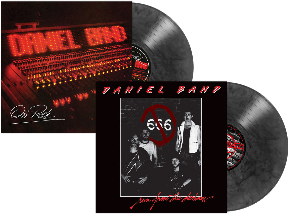 2-VINYL BUNDLE - DANIEL BAND - ON ROCK + RUN FROM THE DARKNESS (*RANDO ...