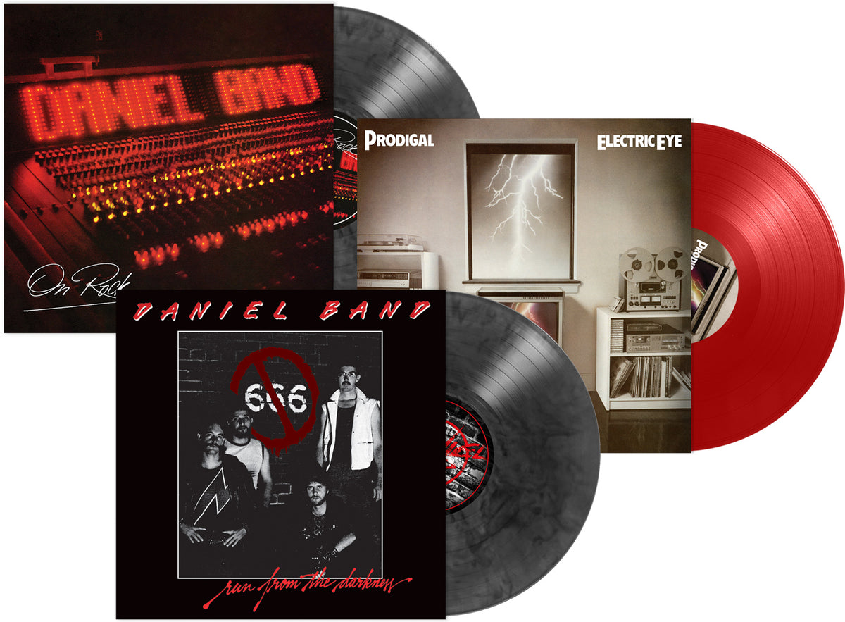 3-Vinyl Bundle DANIEL BAND - ON ROCK & RUN FROM THE DARKNESS + PRODIGA ...