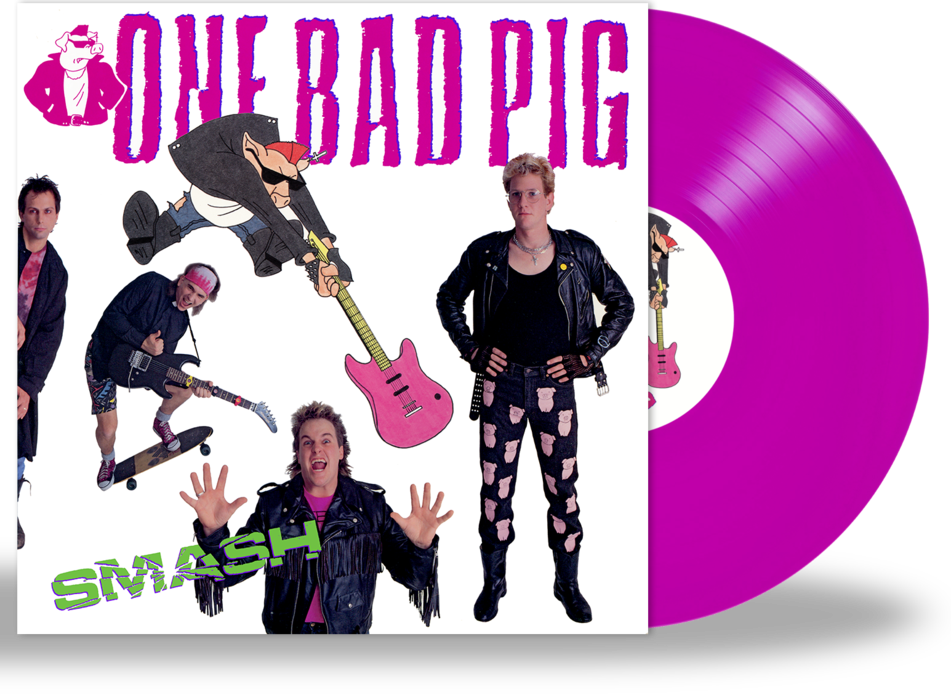 ONE BAD PIG - SMASH (Pig Pink or Silly String Green Vinyl) 100 of each ...