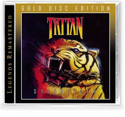 TRYTAN - SYLENTIGER (Gold Disc Edition CD, 2020, Retroactive) Rush-lik ...